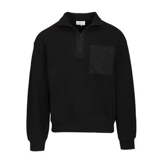 Maison Kitsun&eacute; Herren, Sweatshirts & Hoodies, Schwarzk, SGr&ouml;&szlig;e