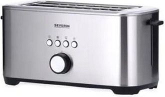 Severin AT 2621 Toaster Edelstahl modernes Design