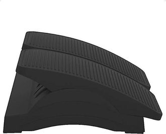 vidaXL Repose-pieds Noir 43,5x32,5x10,5 cm