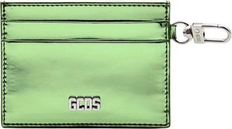 GCDS Gcds, Femme, Accessoires, Vert, Taille: ONE Size Portefeuilles et porte-cartes