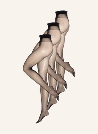 Wolford 3er-Pack Feinstrumpfhosen Satin Touch Comfort schwarz