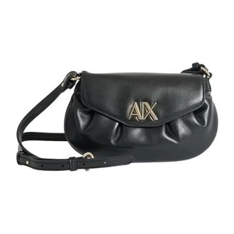 A|X Armani Exchange Femme, Sacs, Noir, Taille: ONE Size Paige S Crossbody Bag
