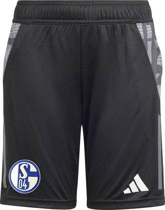adidas Performance FC Schalke 04 Short Kids schwarz 116