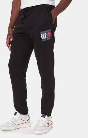 Tommy Jeans Jogginghose DM0DM22094 Schwarz Relaxed Fit