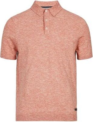 Pierre Cardin Polo &agrave; manches courtes en coton et lin