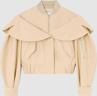 Ganni Bomber Warm Sand