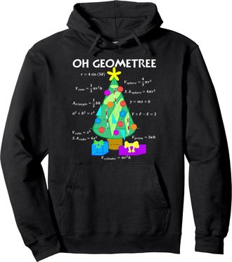 MathWare Oh Geometree Weihnachtsbaum Mathematiklehrer Weihnachten Pullover Hoodie