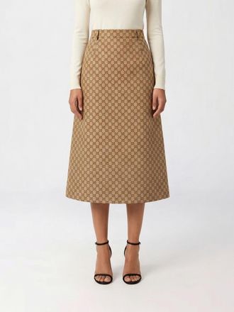 Gucci Jupe GUCCI Femme couleur Sable
