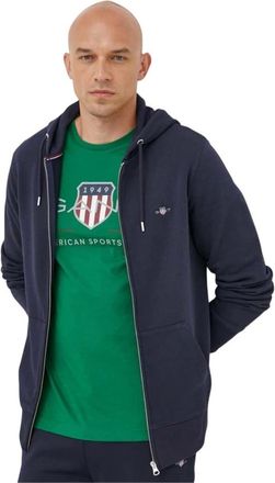 GANT Herren, Sweatshirts & Hoodies, Blau, MGr&ouml;&szlig;e