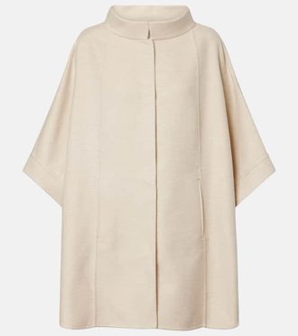 Loro Piana Cape Salzburg aus Kaschmir mit Leder