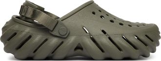 Crocs Pantoletten Crocs Echo Clog 207937 Gr&uuml;n