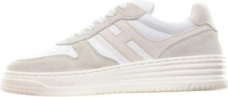 Hogan Femme, Chaussures, Blanc, Taille: 38 1/2 EU H630 Baskets
