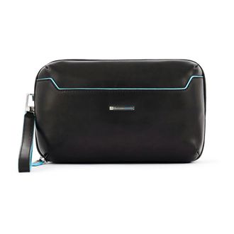 Piquadro Homme, Sacs, Noir, Taille: ONE Size Sacoche &agrave; main avec deux compartiments
