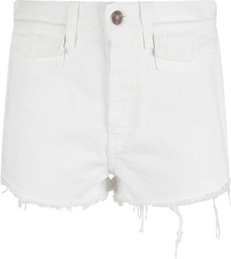 Chlo&eacute; Femme, Shorts, Blanc, Taille: W28 Mini-short taille haute
