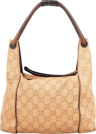 Gucci Crossbody Bags - Gucci GG Monogram Shoulder Bag - Gr. unisize - in Braun - f&uuml;r Damen