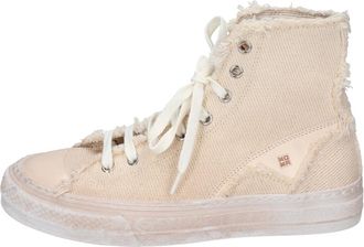 Moma Moma, Femme, Chaussures, Beige, Taille: 37 EU Tessuto Baskets