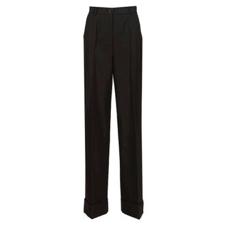 Dolce & Gabbana Damen, Hosen, Schwarzk, SGr&ouml;&szlig;e