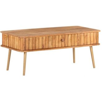 vidaXL Couchtisch 100x50x40 cm Massivholz Akazie Vidaxl