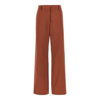 Dries Van Noten Paxy Satin Hose - - Trousers - Damen - Rot - S