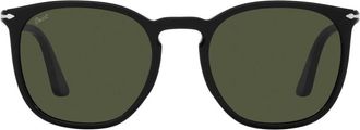 Persol Klassische quadratische Sonnenbrille - - Accessories - unisex - Schwarzk - 54 MM