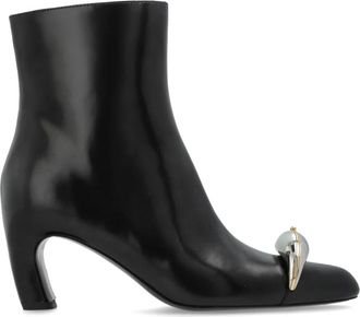 Tory Burch Femme, Chaussures, Noir, Taille: 37 1/2 EU Bottines Pierced