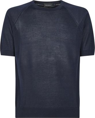 Tagliatore Homme, Tops, Bleu, Taille: L Pwe26 Polo T-shirt &agrave; manches courtes
