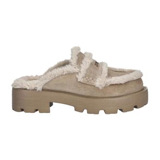 Guess Yaneta Slide - Femme - Chaussures - Beige - Taille: 41 EU