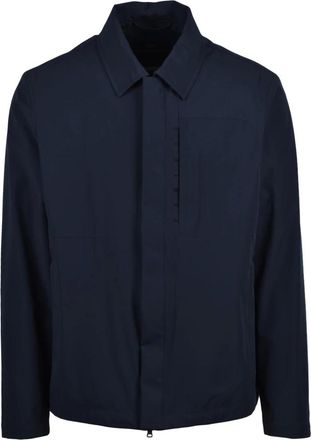 Paul & Shark Homme, Vestes, Bleu, Taille: XL Nylon Typhon Jacket