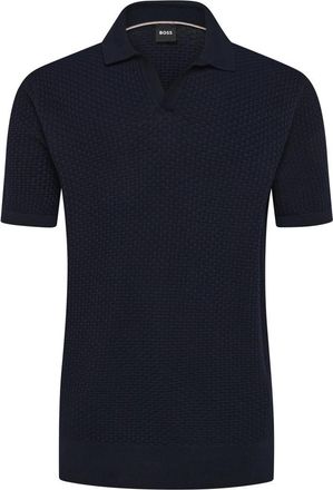 HUGO BOSS leichtes Poloshirt aus Baumwolle in