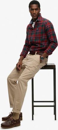 Superdry Pantalon chino fonctionnel - Beige-Neutre