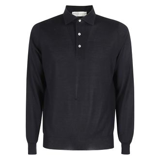 FILIPPO DE LAURENTIIS Manica Lunga Paramontura Merino - - Tops - Herren - Blau - 3XL