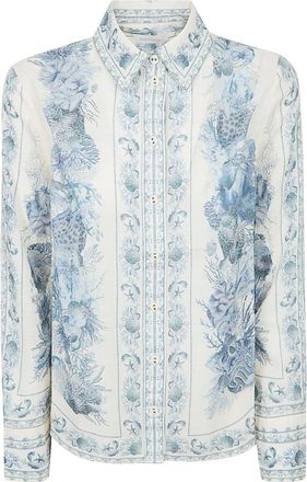 Zimmermann Femme, Blouses et Chemises, Multicolore, Taille: 36 FR Wanderlust Body Shirt