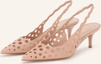 Gianvito Rossi Slingpumps Mit Cut-Outs rosa