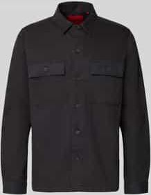 HUGO BOSS Hemdjacke mit Knopfleiste Modell Epoldo