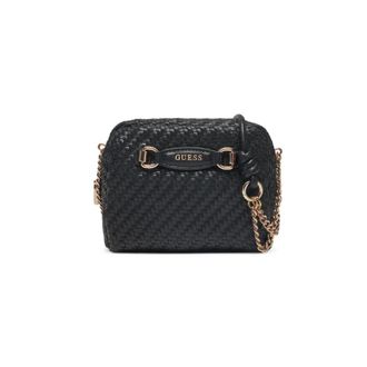 Guess Francy Woven Mini Crossbody - - Bags - Damen - Schwarzk - ONE SIZE
