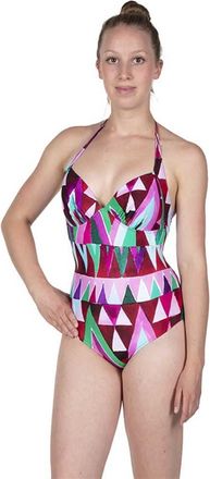 Fashy Damen Fashy Damenanzug Badeanzug, Mehrfarbig, 36 / B EU