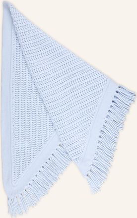 Hemisphere Hemisphere Dreieckstuch Mit Cashmere blau