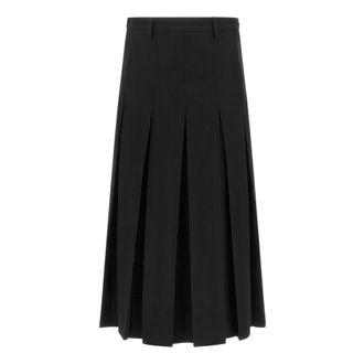 Maison Margiela Midirock - - Skirts - Damen - Schwarzk - XS