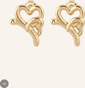 Guess Ohrring Love Bites gold