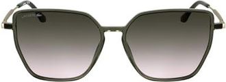 Lacoste Womens Sunglasses L6062S/N - Transparent Khaki with Lens