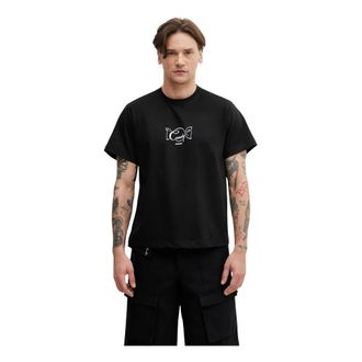 Ader Error T-Shirt Produkt. 46 - - Tops - Herren - Schwarzk - M
