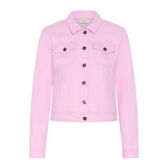 Kaffe Jeansjacke - - Jackets - Damen - Rosa - XL