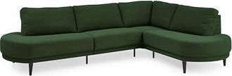 Atlantic Home Collection ATLANTIC home collection Ecksofa Ronny, BxTxH: 279 cm x 113 cm x 82 cm, Ecke wahlweise re/li montierbar