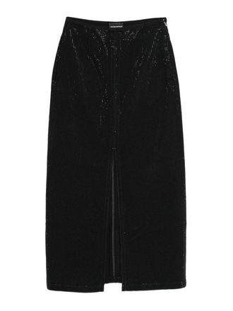 Emporio Armani Jupe Midi - Noir