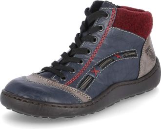Rieker 44443, Damen Stiefeletten, Blau (royal/Cigar/Bordeaux/royal 14), 36 EU (3.5 UK)