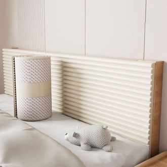 Generic Gepolsterte Wandpaneele 20 x 200 cm, weiche, hochelastische PVC-Schaumstoffpolster, Kantenschutz f&uuml;r W&auml;nde, Schr&auml;nke Schreibtische (White, 200x20cm)