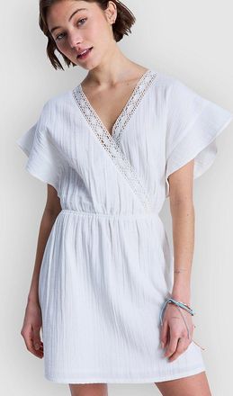 Roxy Bright Mornings Mini Kleid coconut milk