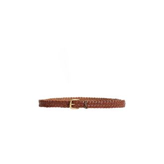 Saint Laurent Cassandre Rectangular Buckle Belt