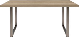 M&ouml;belando Esstisch >Tables< Sonoma Eiche Dekor (B 160 x H 74,7 x T 90 cm) bietet Platz f&uuml;r bis zu 6 Personen. Mit robuster Spanplatte und stabilen F&uuml;&szlig;en aus Met