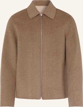 Profuomo Profuomo Overshirt Zum Wenden braun